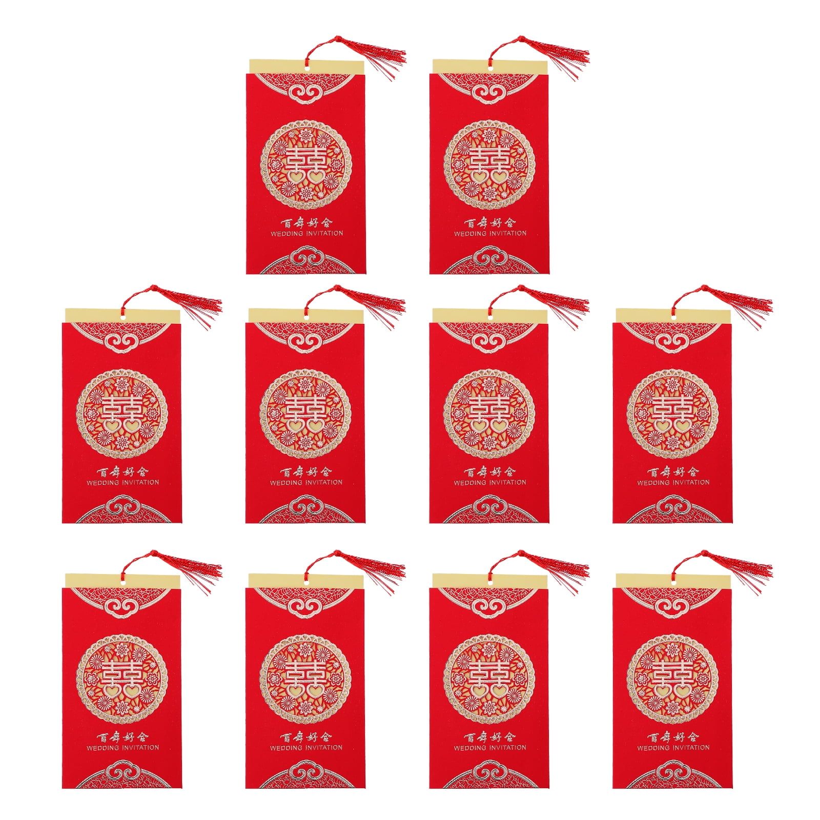 10 Pcs Gift Invitation Cards Housewarming Vellum Paper for Invitations ...