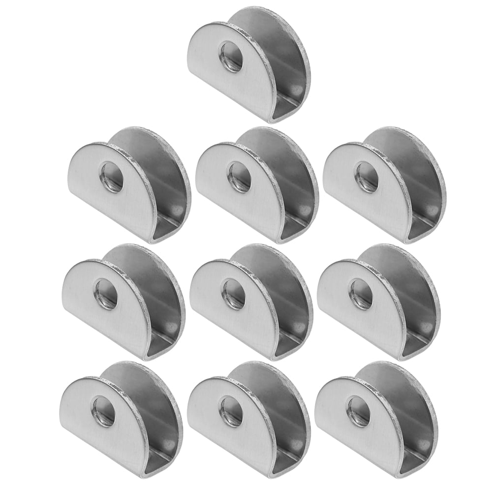 10pcs Mirror Clips for Wall Mounting Glass Mirror Retainer and Hanger ...