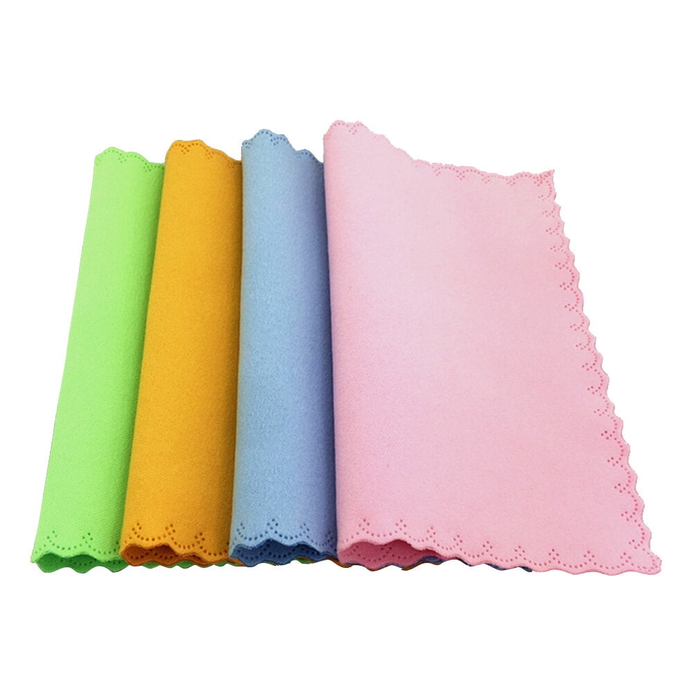 10 Pcs Glasses Cleaning Cloth Eyeglasses Quick Drying Cloths for Lens ...