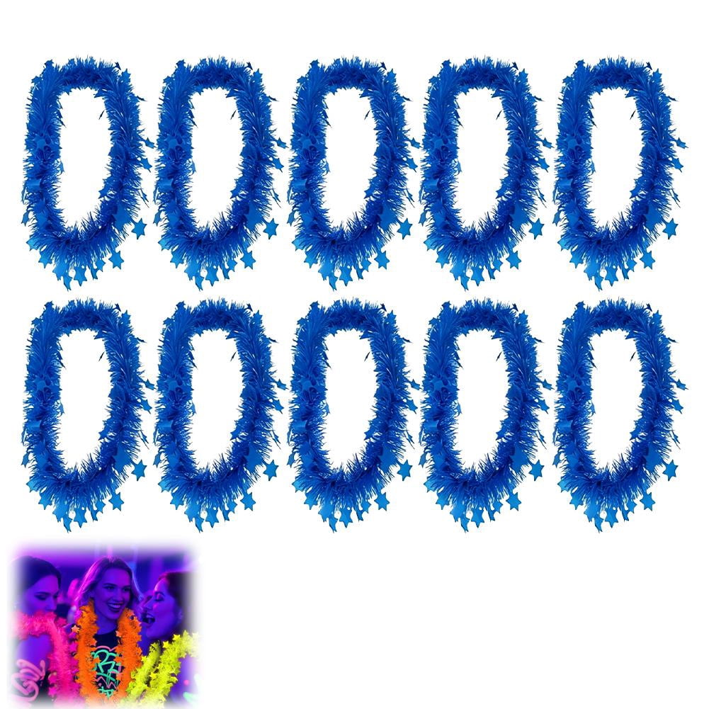 10 Pcs Glow in The Dark Party Necklace, Glows in The Dark Party ...