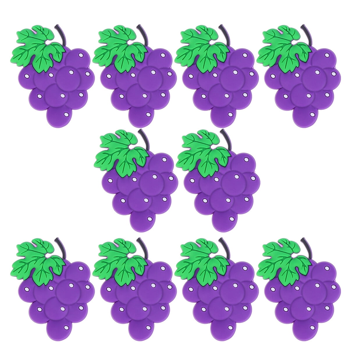 10 Pcs Grape Magnet Magnetic Surface Decoration Fridge - Walmart.com