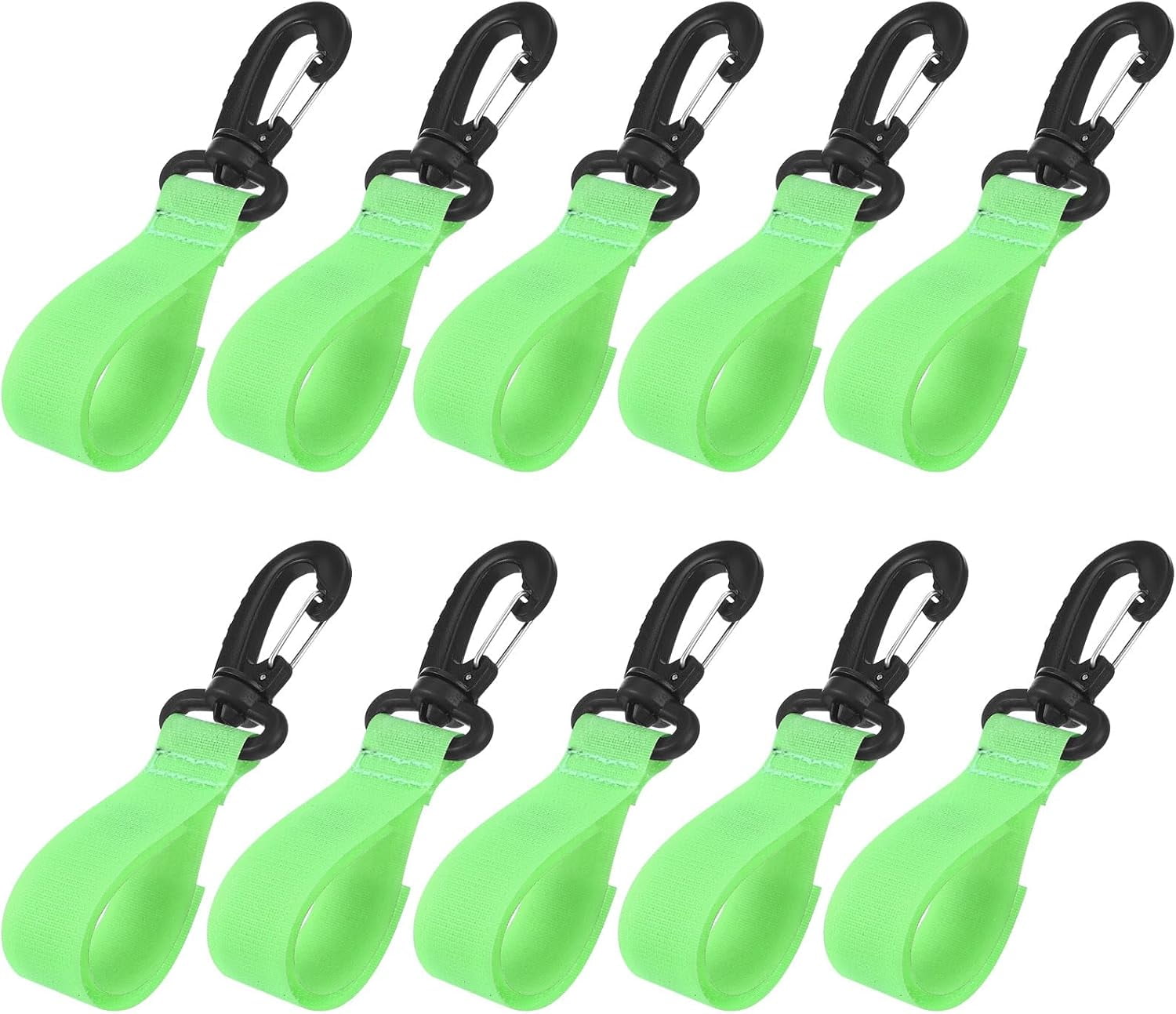 10 Pcs Green Kayak Paddle Holder Upgraded SUP Paddle Clips Paddle ...