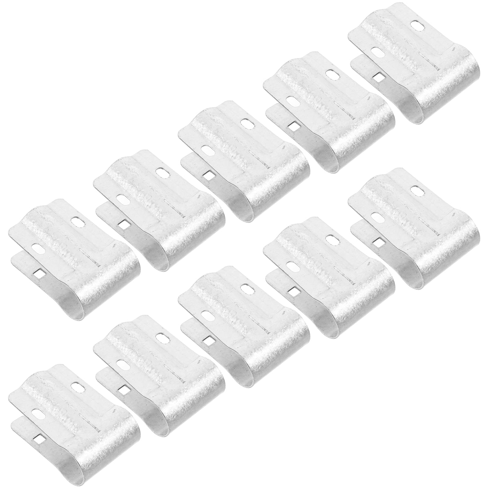 10 Pcs Greenhouse Pipe Clamps Greenhouse Tubes Clamp Fence End Rail ...