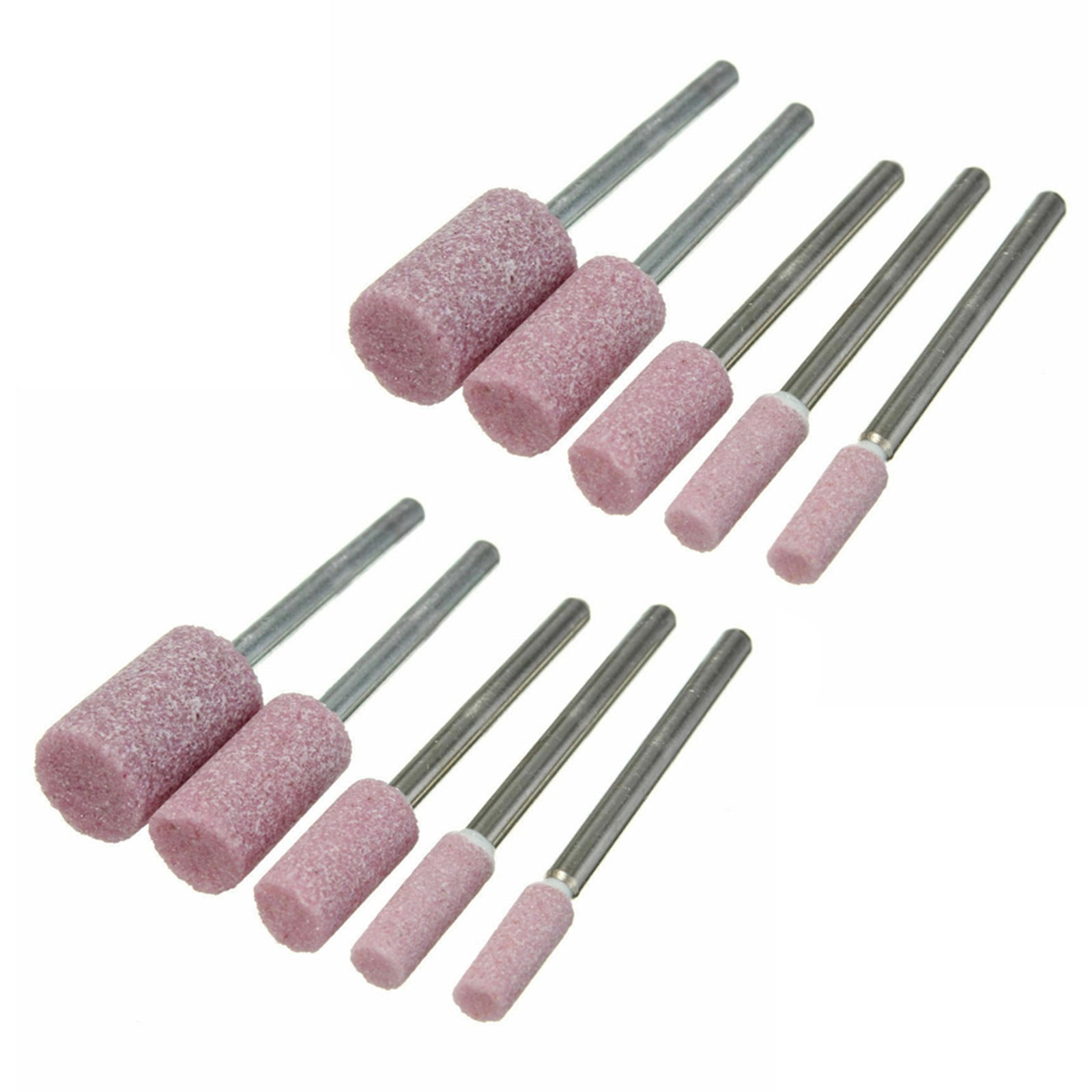 10 Pcs Grinding Head Polishing Bit Abrasive Mounted Stone Sanding Wheel ...