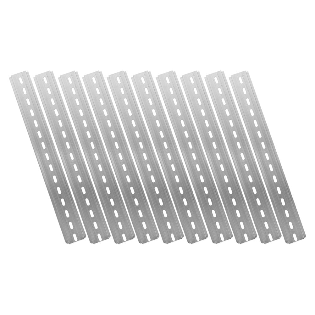 10 Pcs Guide Din Electric Industry Rail Metal Breaker Track Boxes ...