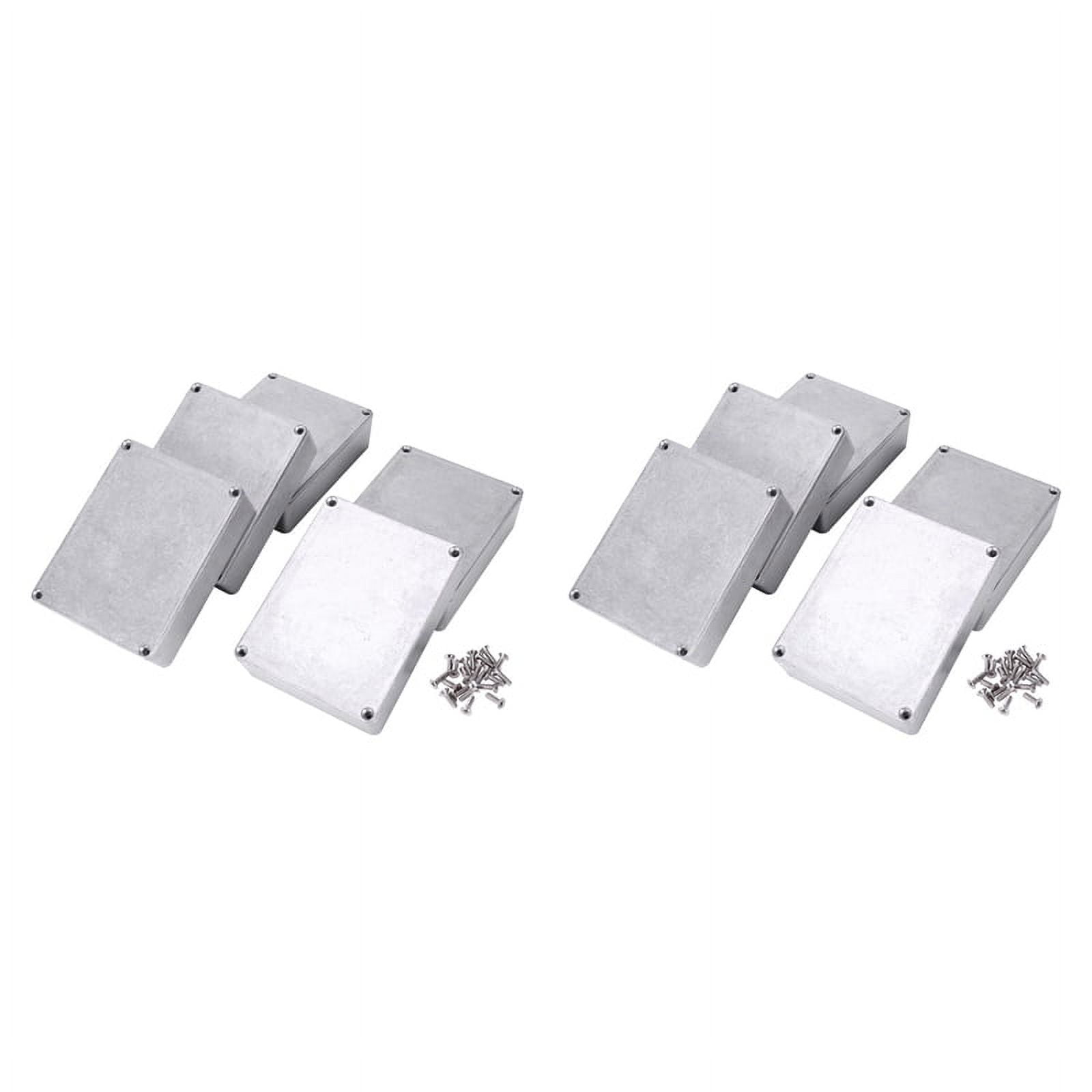 10 Pcs Guitar Effects Pedal Aluminum Box Enclosure for DIY Guitar Pedal ...