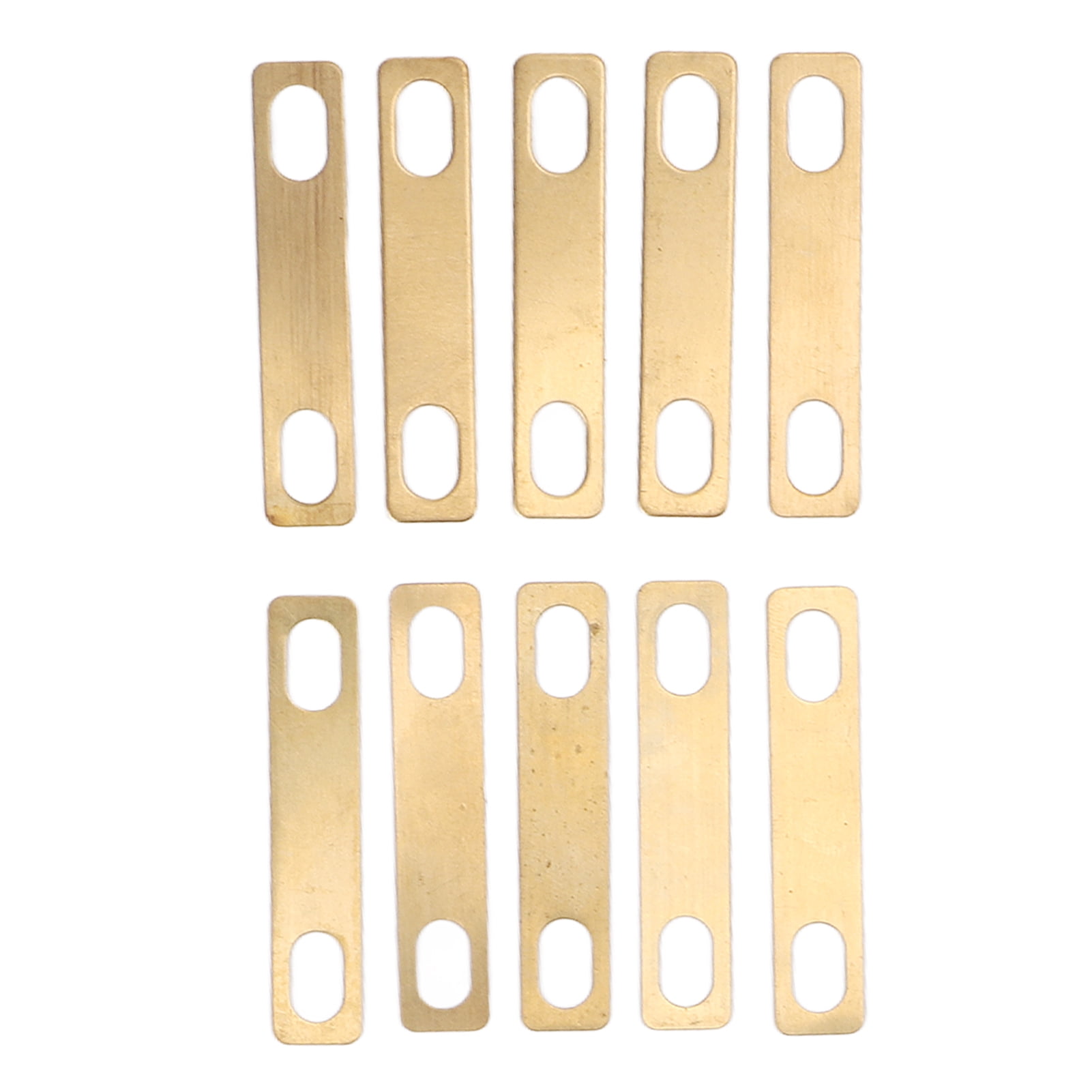 10 Pcs Guitar Neck Shim Brass Corrosion Proof Universal Neck Heightened ...