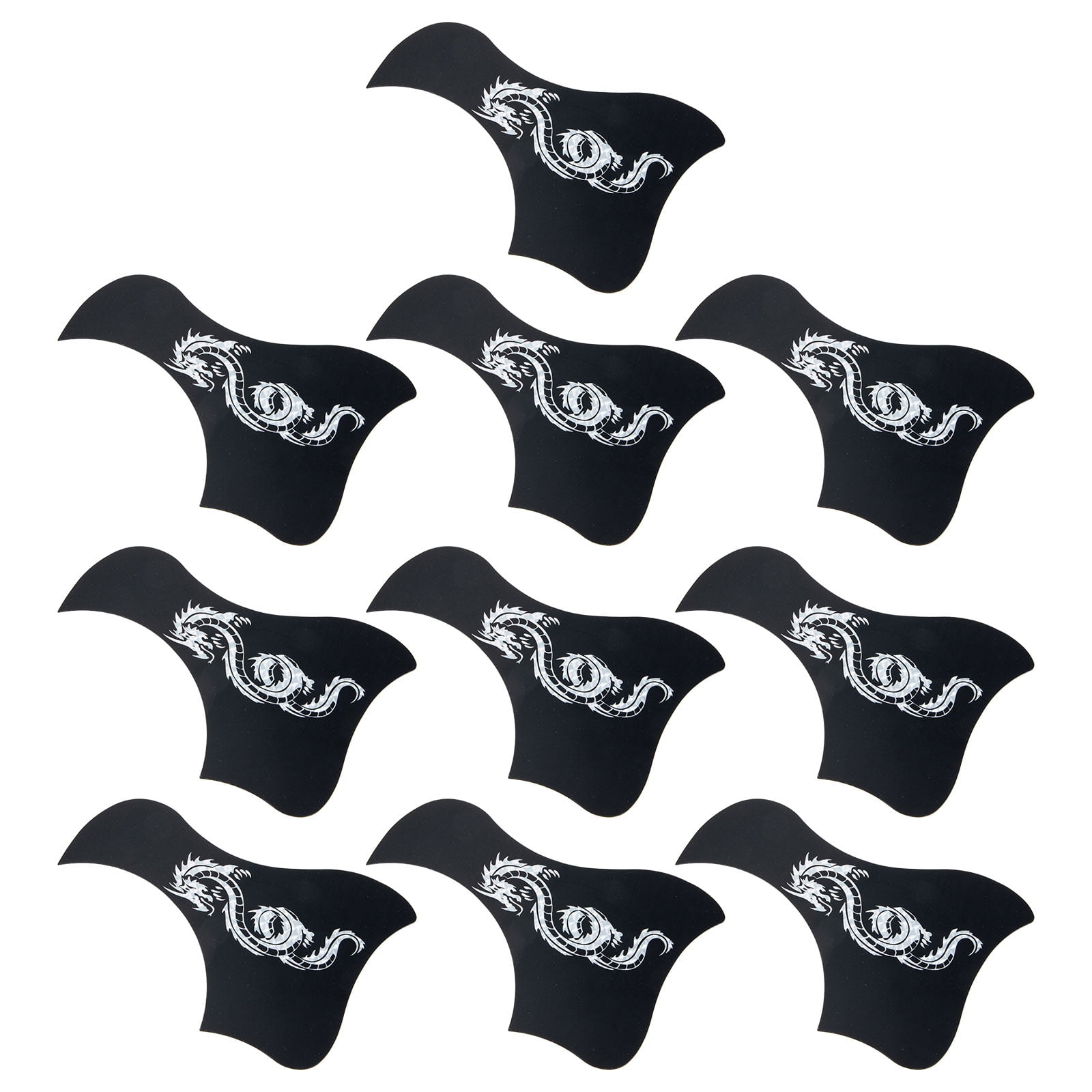 10 Pcs Guitar Pickguard Sticker Scratch Plate Stickers Turntable ...