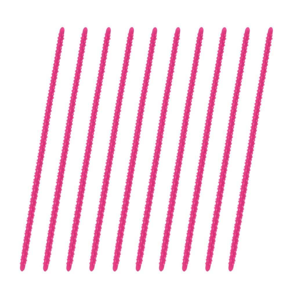 10 Pcs Hair Perm Rods Hair Rolls Silicone Hair Bars for Hair Styling ...