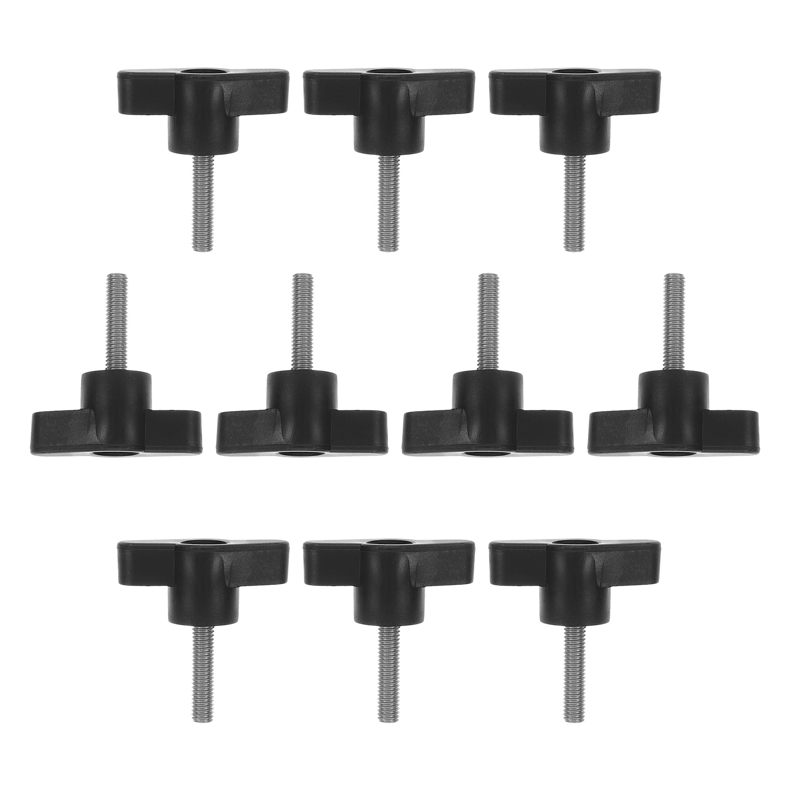 10 Pcs Hand Screw Bolts Thumb Bolt Thumb Screws Knurled Thumbscrew Knob ...