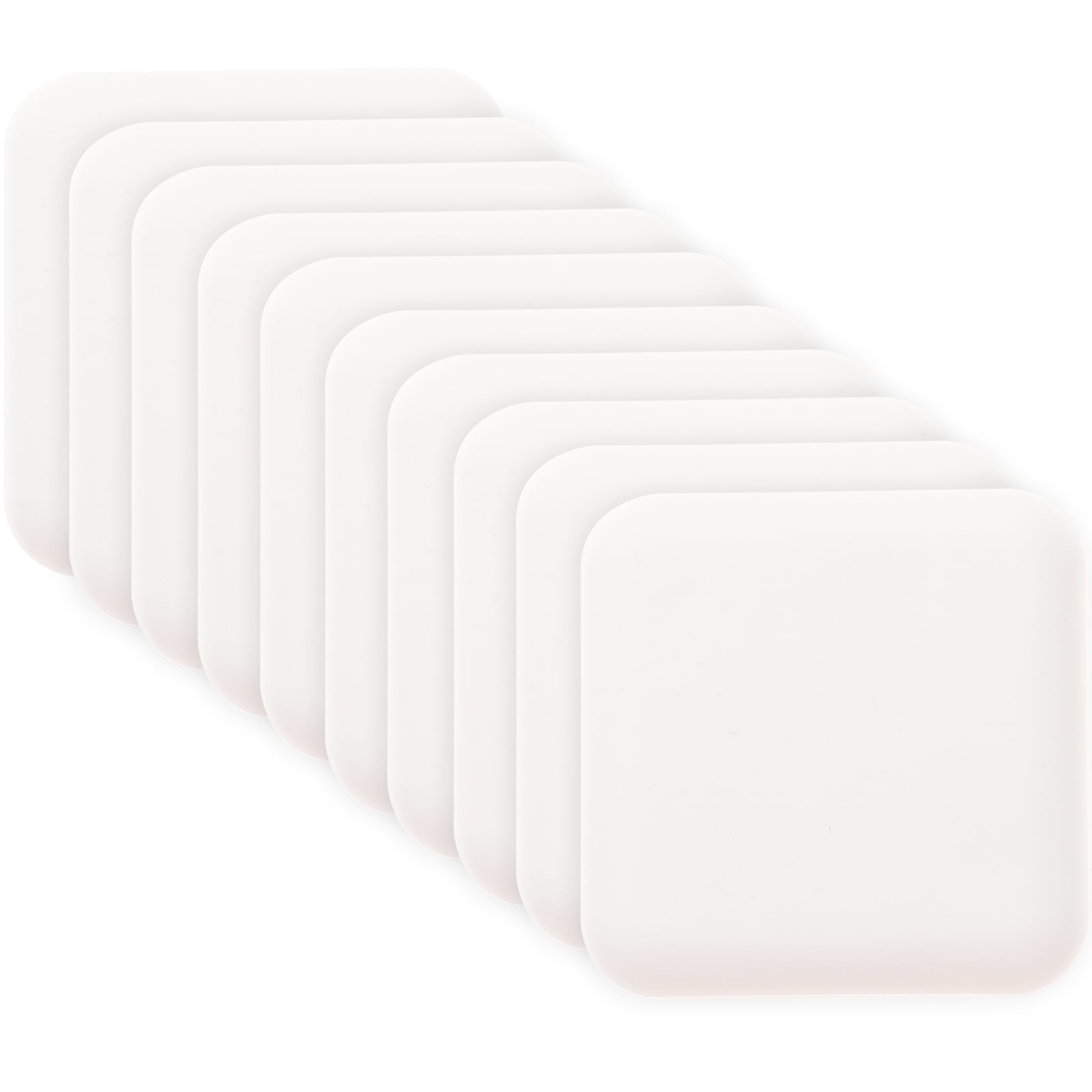 10 Pcs Handle Crash Pad Wall Door Stopper Protector Anti Slam Knob Mute ...