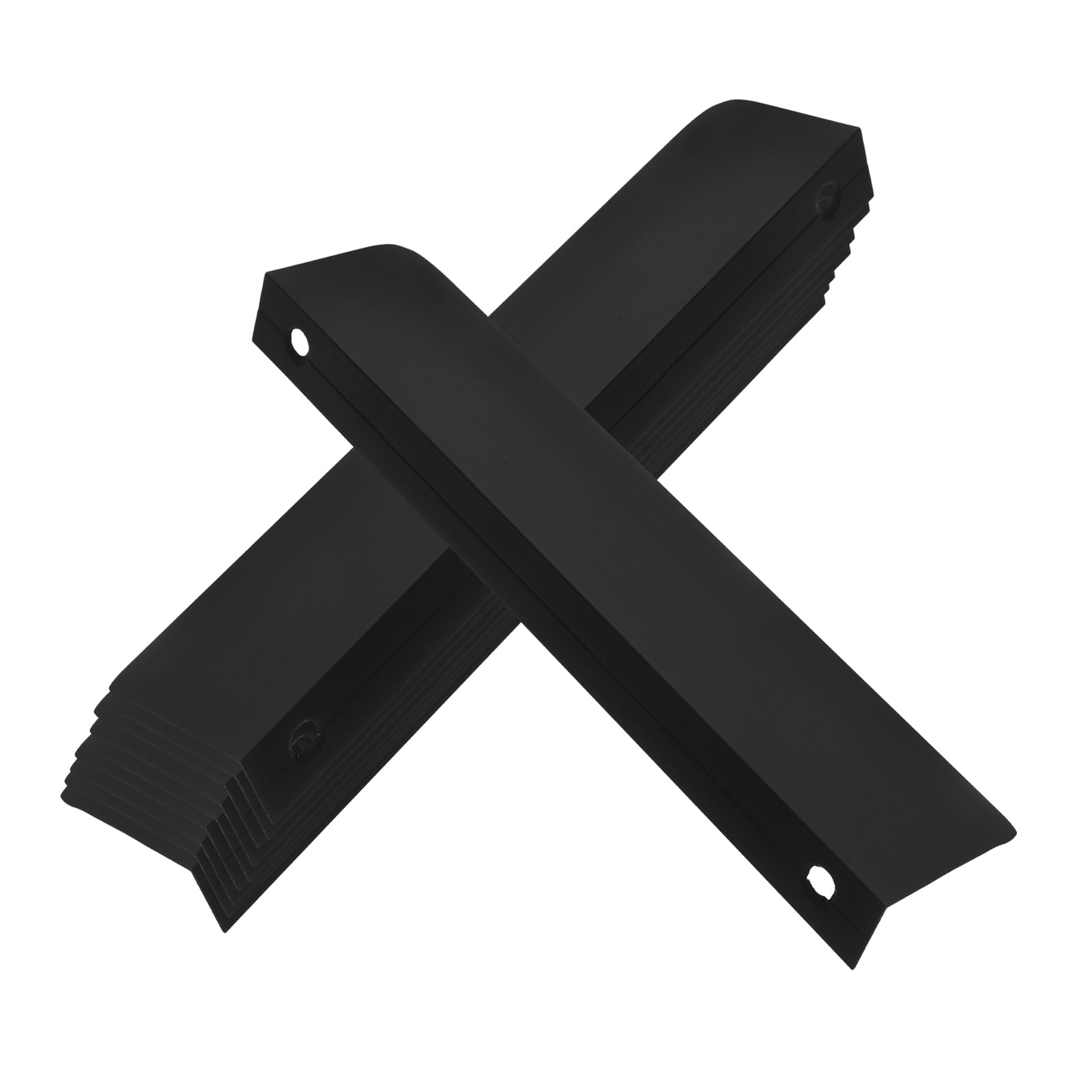 10pcs Edge Finger Tab Pulls for Cabinets Kitchen Hidden Drawer Handles ...