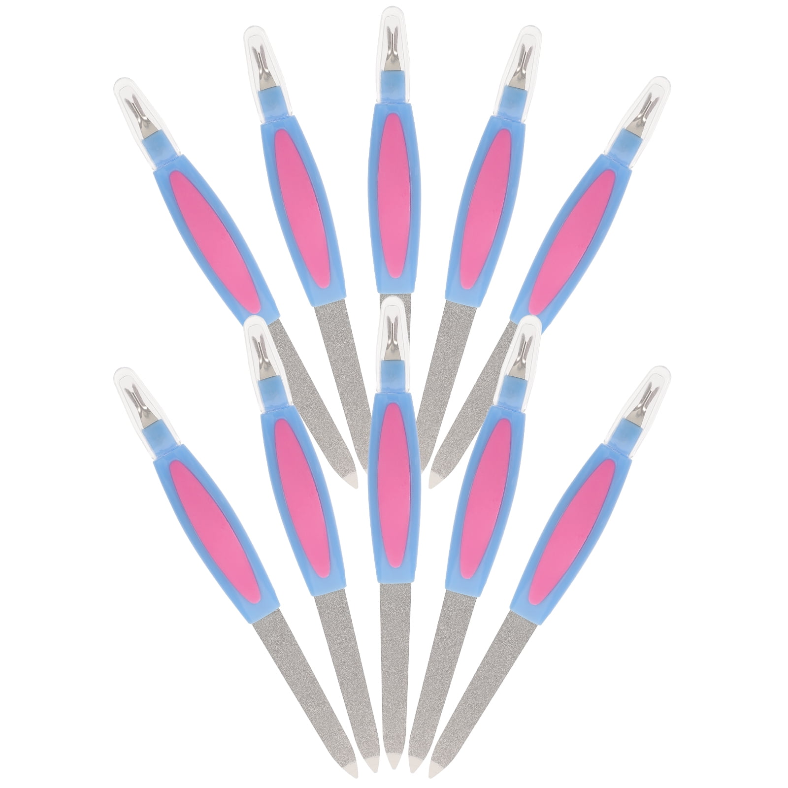 10 Pcs Handle Pens Nail Grooming Tool Nail Polishing Tool Miss 15.8*1 ...