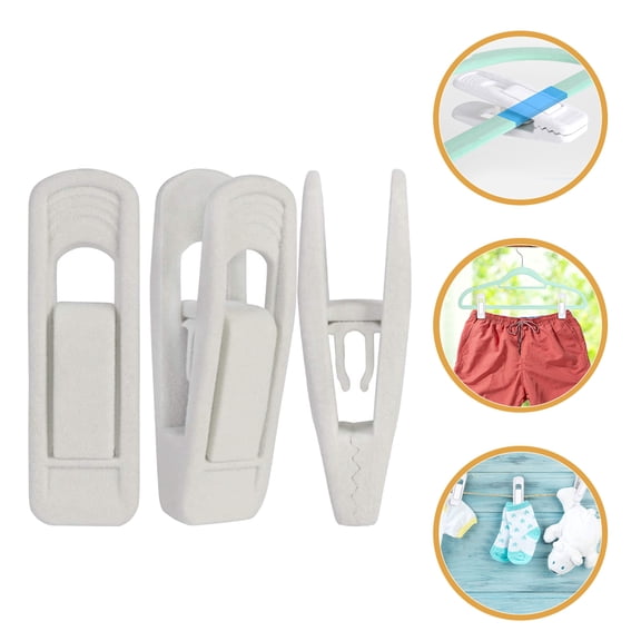Velvet Hangers with Clips for Clothing Storage and Organization