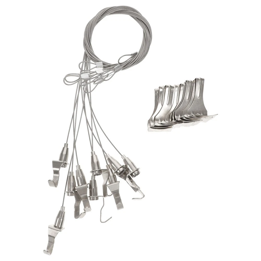 10 Pcs Hanging The Painting Rope And Hook Picture Tools Travel Frame ...