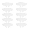 10 Pcs Hat Inner Support Baseball Caps Inserts Shapers Hats Sweat Liner ...