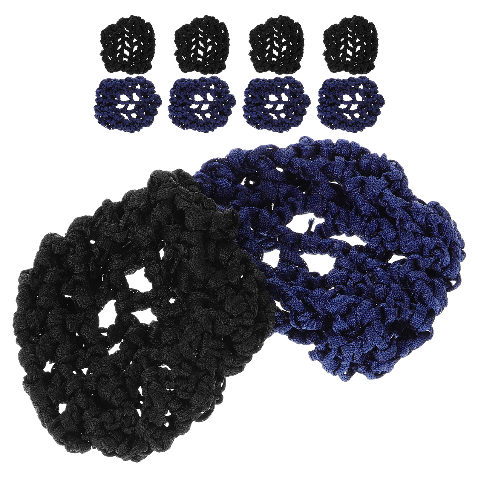 10 Pcs Head Flower Hair Net Girls Hair Bun Net Hair up Hair Nets for ...