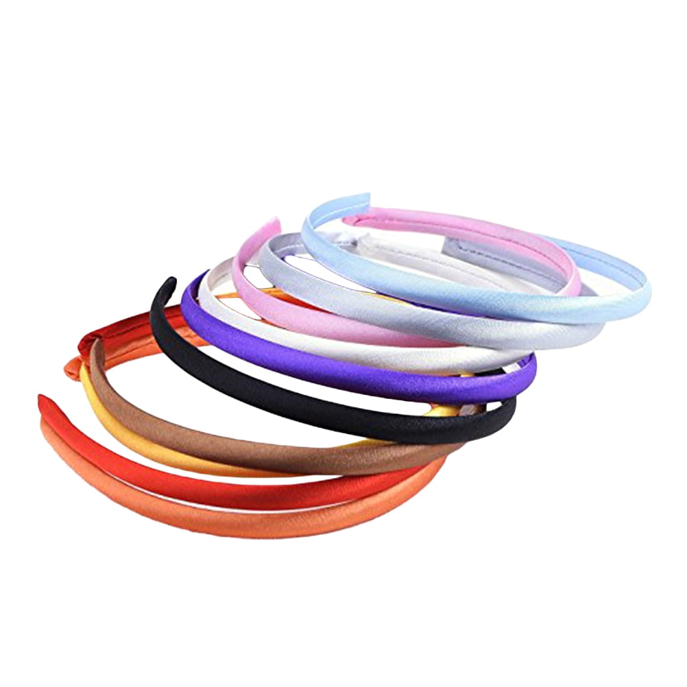 10 Pcs Headband for Women Fabric Covered Headbands Assorted Child ...