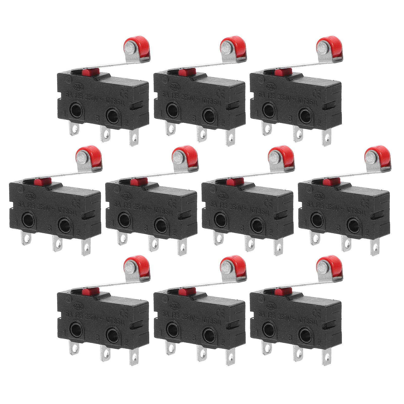 10 Pcs Headlight Panel Hinge Roller Lever Switch Refrigerator - Walmart.com