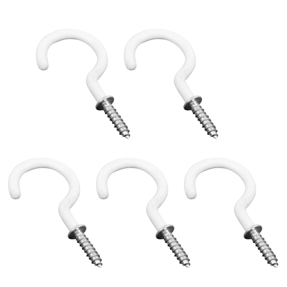 10 Pcs Heavy Duty S Hook S-shaped Hooks Cup Hook Ceiling White Question ...