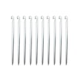 10 Pcs Heavy Duty Tent Peg Aluminium Alloy Outdoor Tent Stakes Ground ...