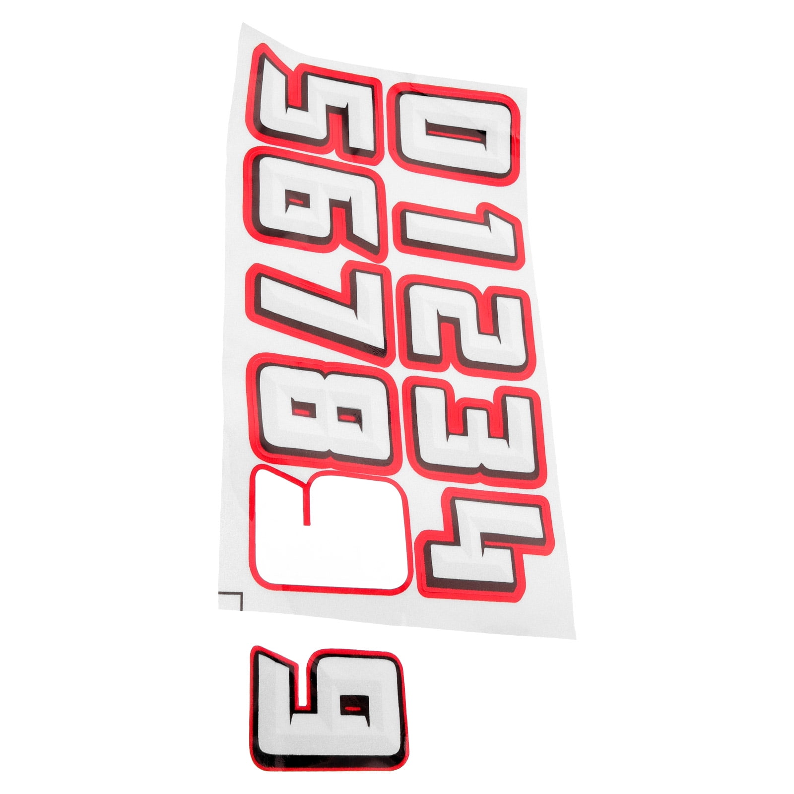HEMOTON 10pcs Sports Helmet Decals Football and Baseball Stickers for ...