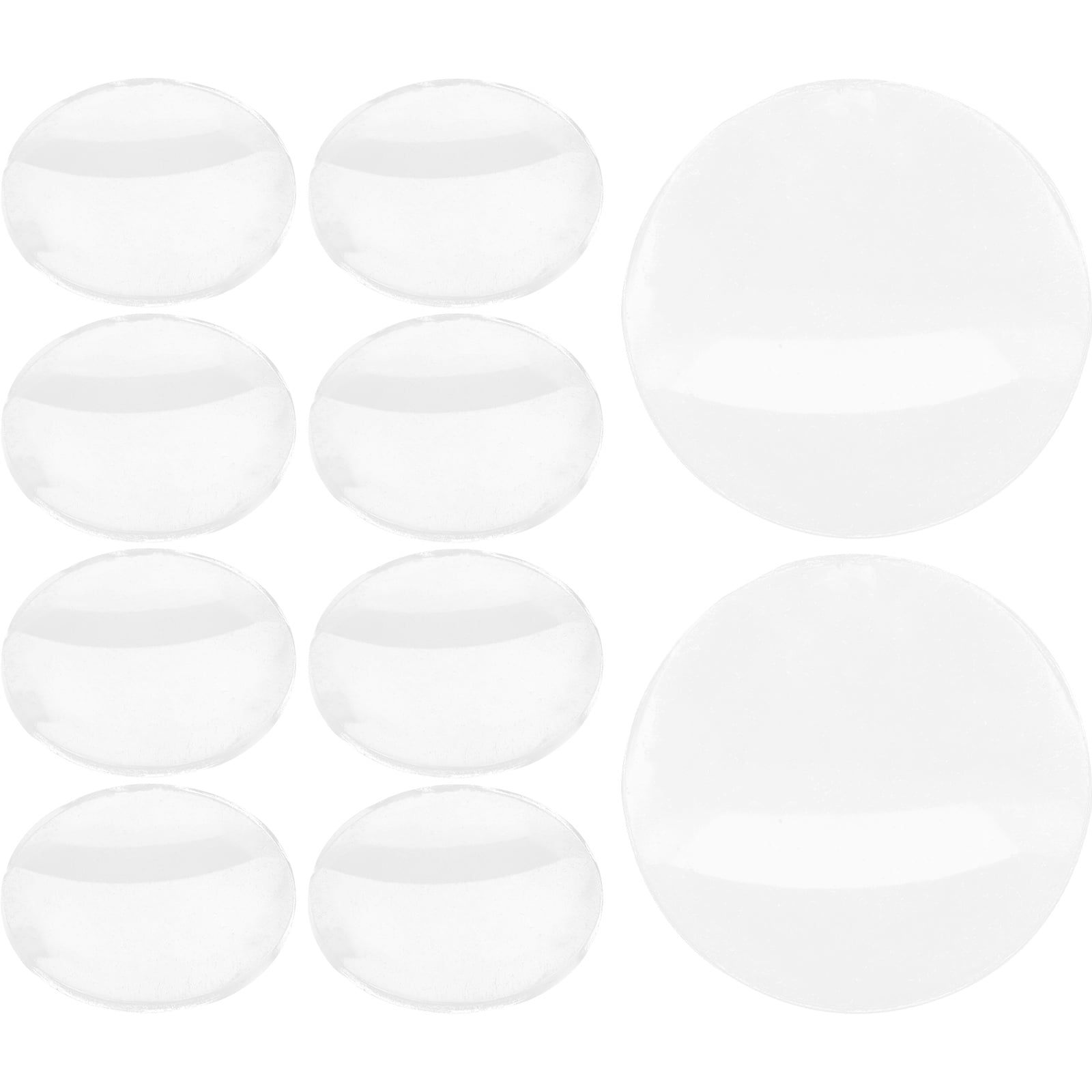 10 Pcs High Definition Acrylic Magnifying Lens Telescope Concave and ...