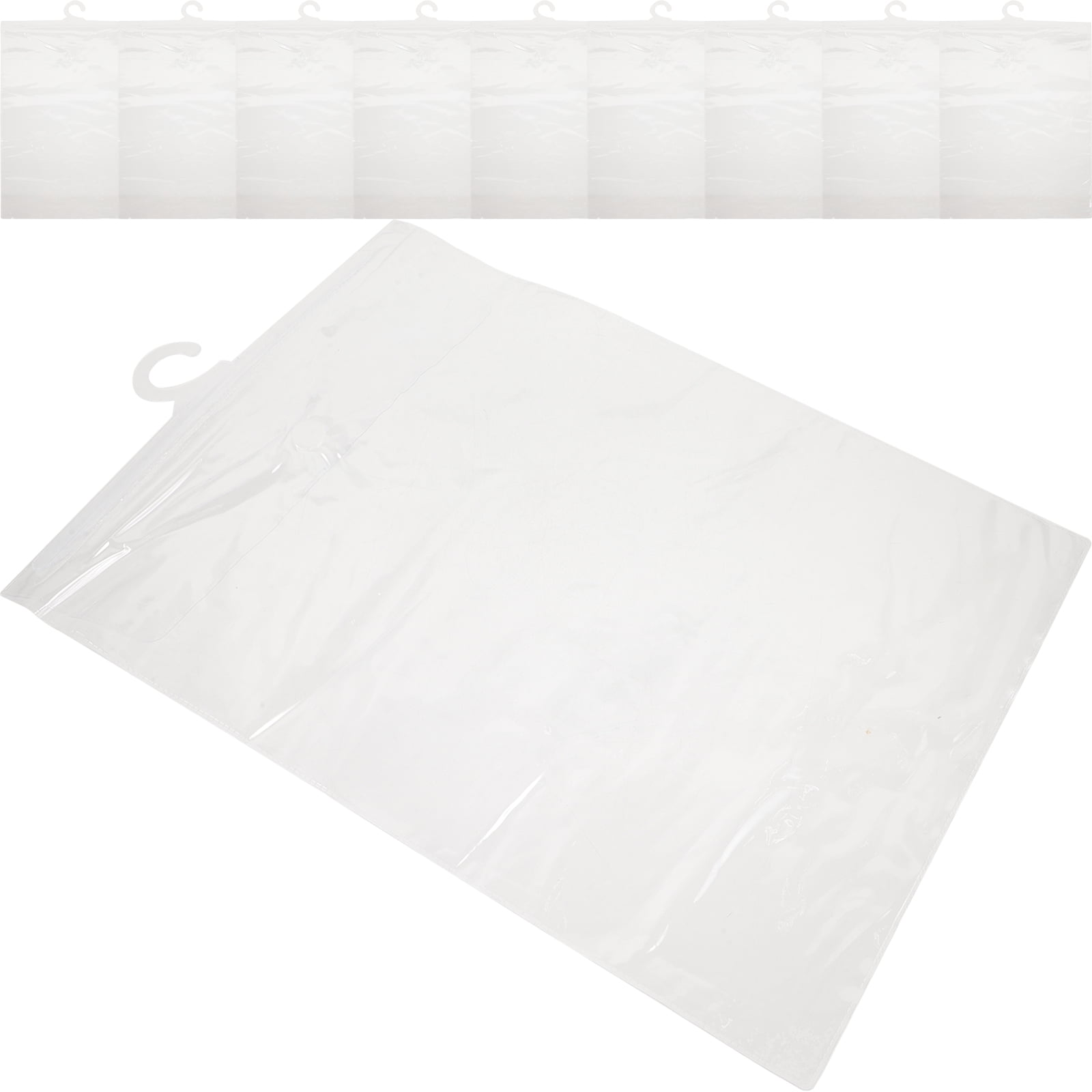 10 Pcs High Transparency Hook Bag Packaging Bolsas Plasticas ...