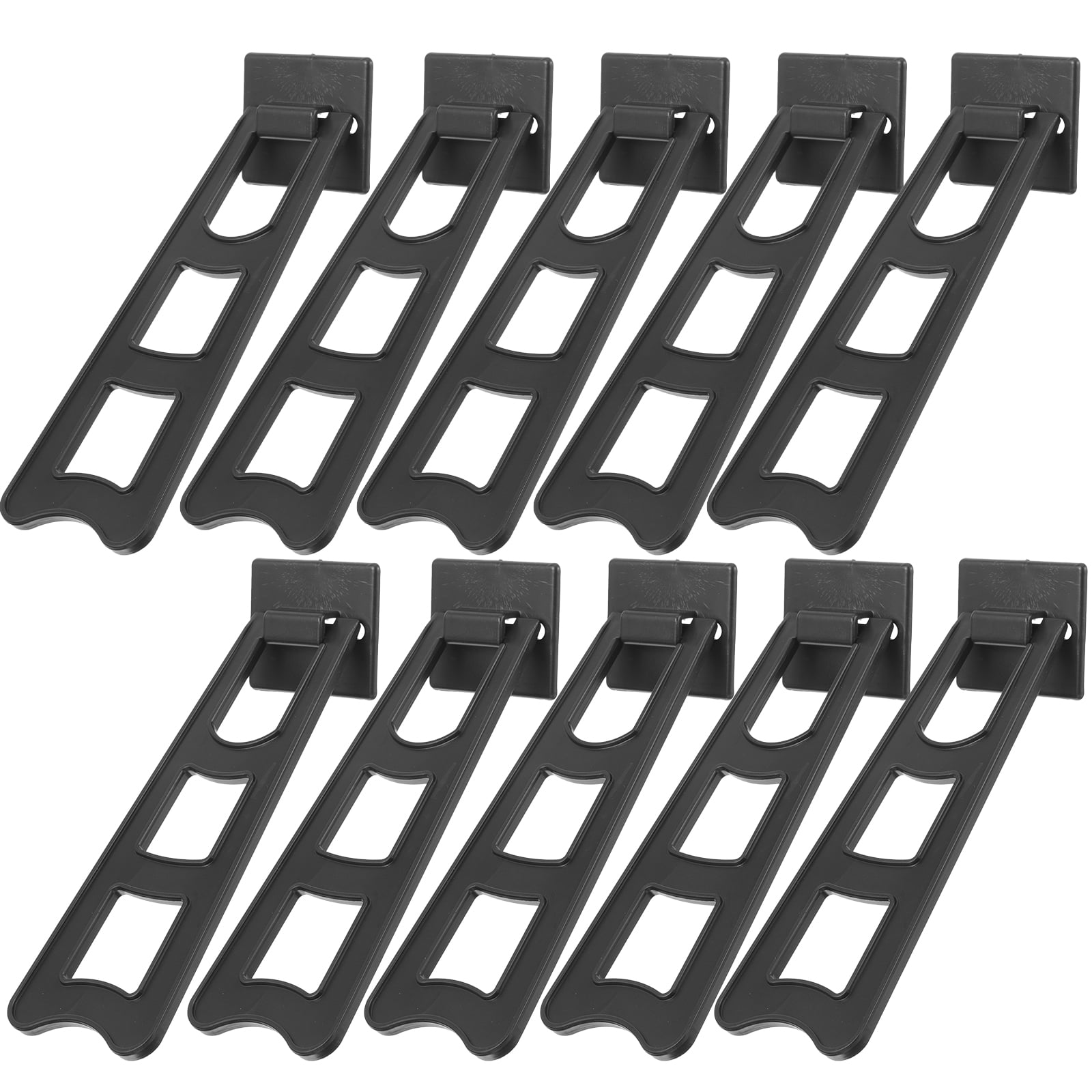 GOOHOCHY Home Picture Frame Holder Black Plastic 10Set - Walmart.com