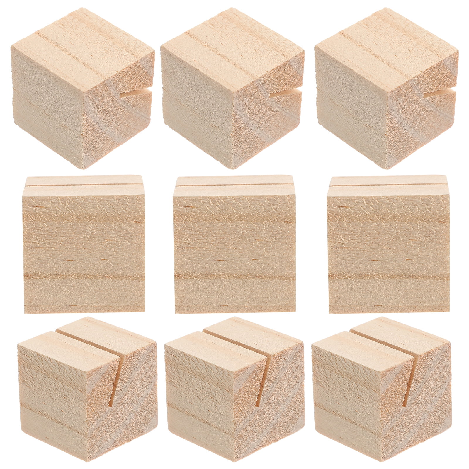 10 Pcs Holder Business Card Number Plate Bottom Seat Office - Walmart.com