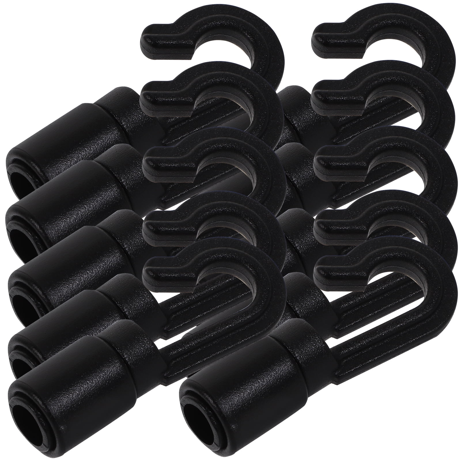 RENACLIPY 10Pcs Black Adjustable Fixing Buckle for Kayak Paddle Sturdy ...