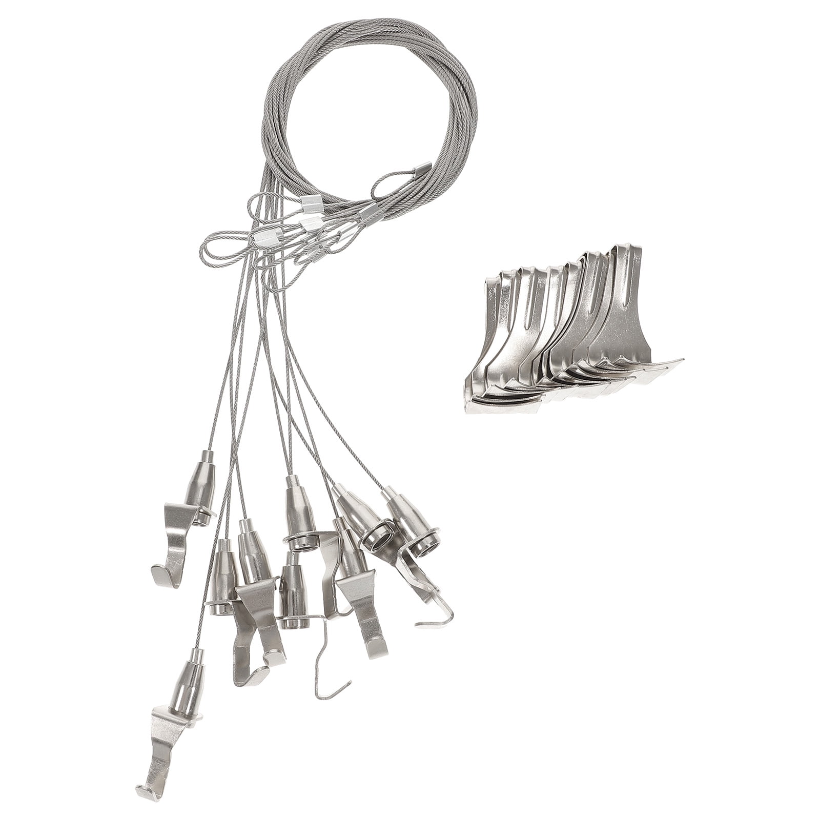 10 Pcs Hook Mirrors Picture Wire Hanging Kit Rope for Frames Billboard ...