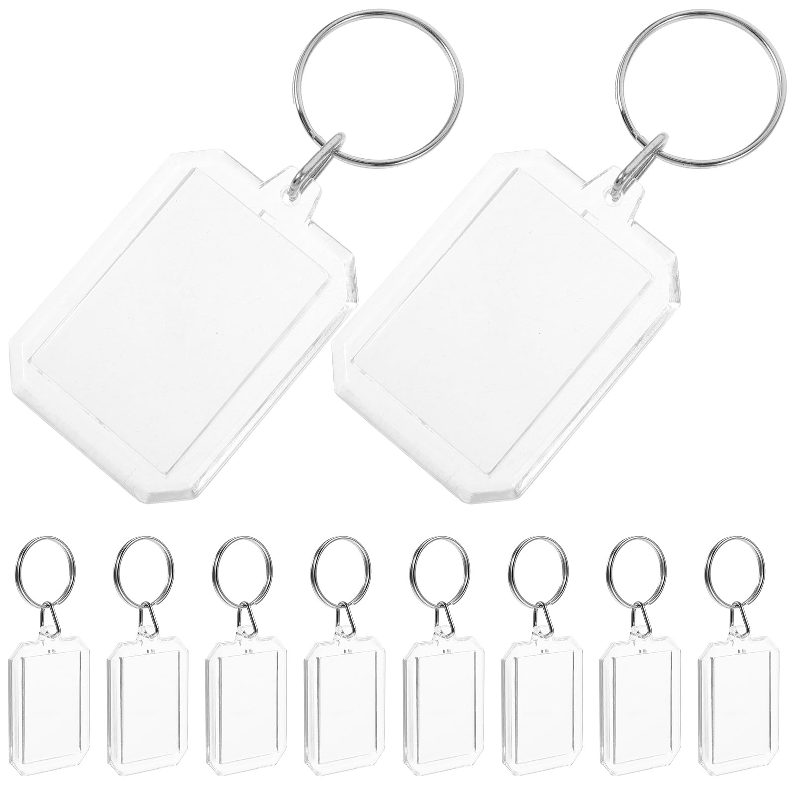 10 Pcs Hook Photo Frame Keychain Custom Frames Decorations Miss ...