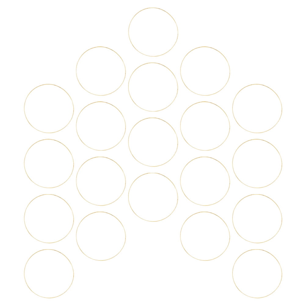 10 Pcs Hoop Dream Catcher Hoops Macrame Rings Accessories for Wire Loop ...