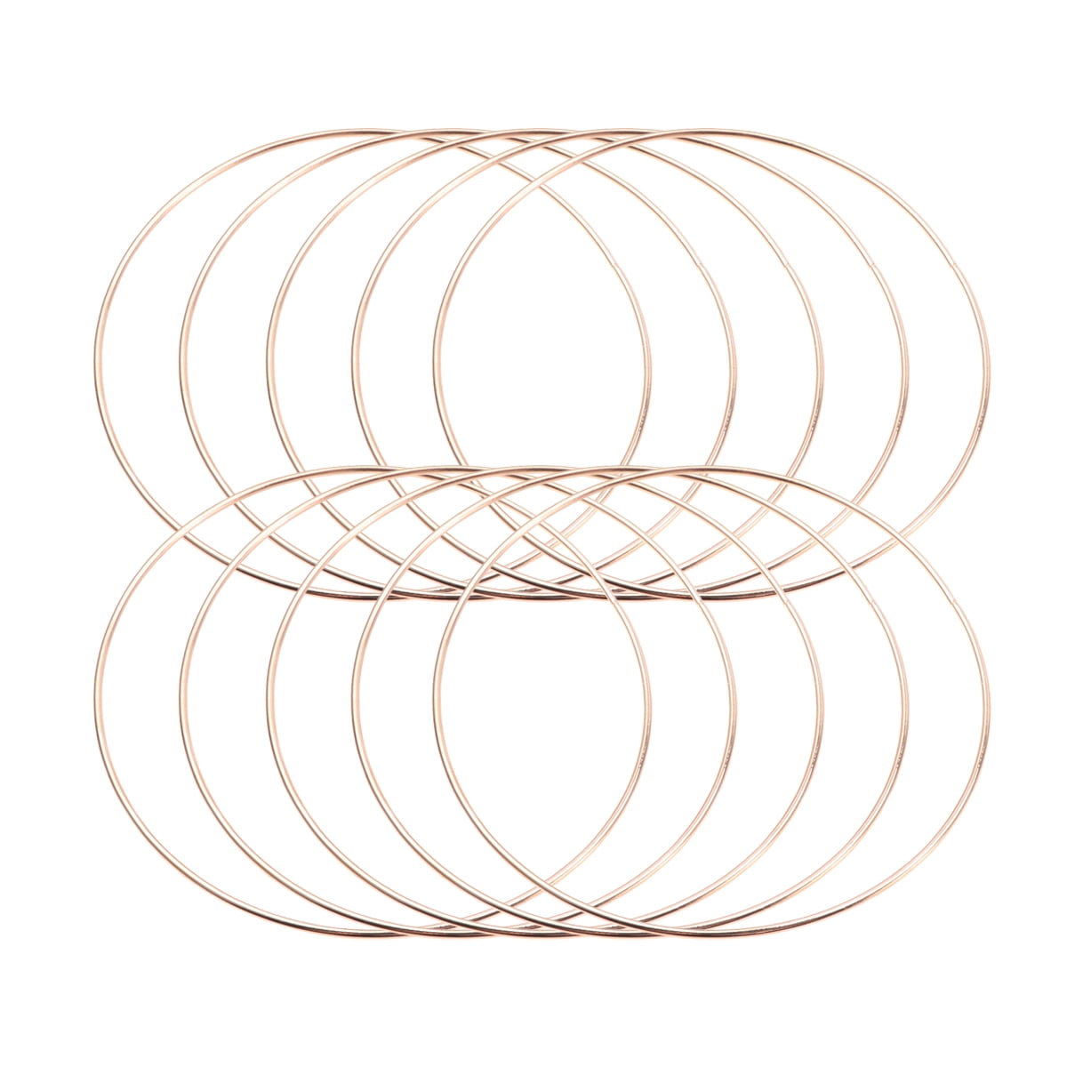 10 Pcs Hoops Silver Ring Dream Catcher Rings Dreamcatcher Golden ...