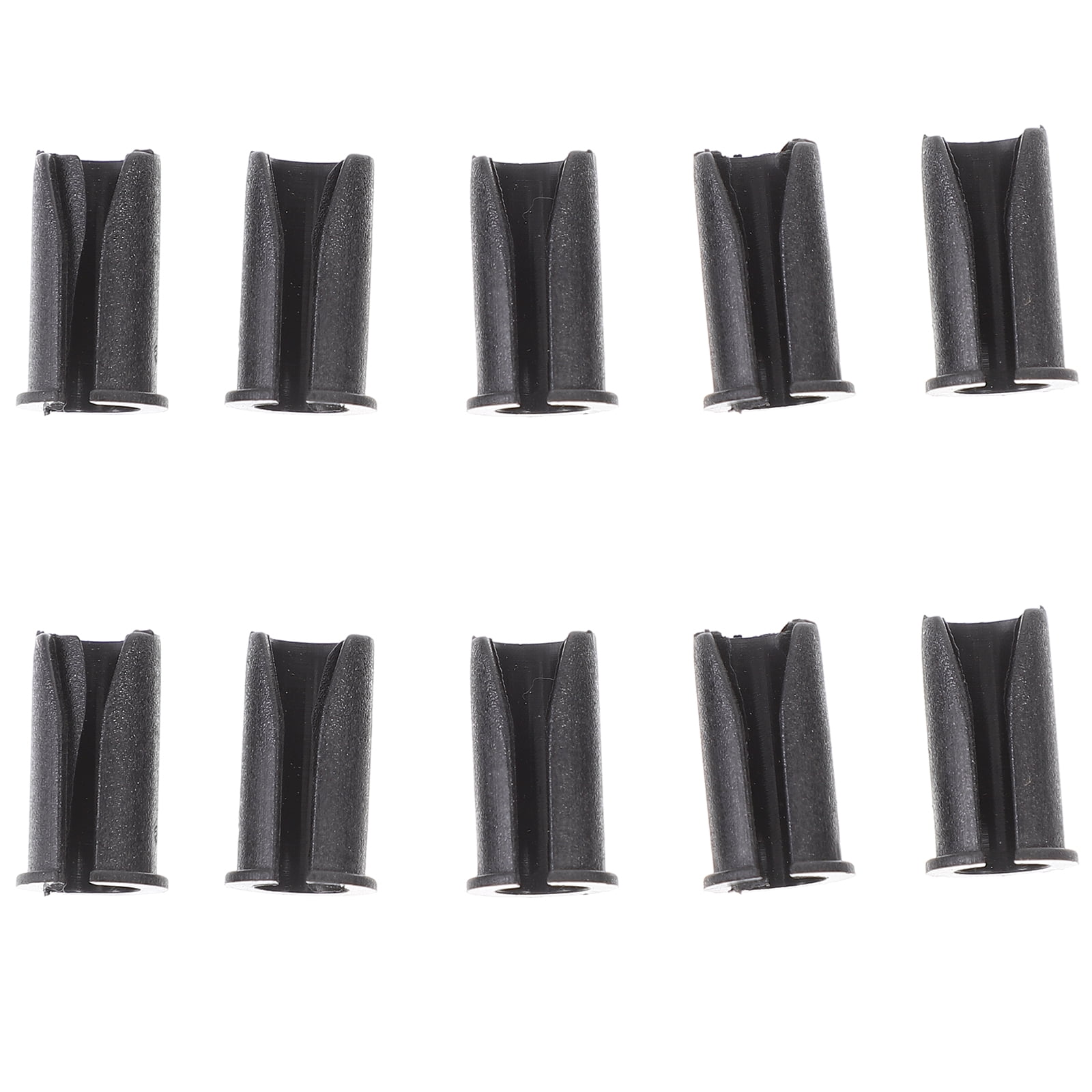 10 Pcs Hose Cable Clip U Guide Brake Bike Tube Plastic Buckle Clamp ...