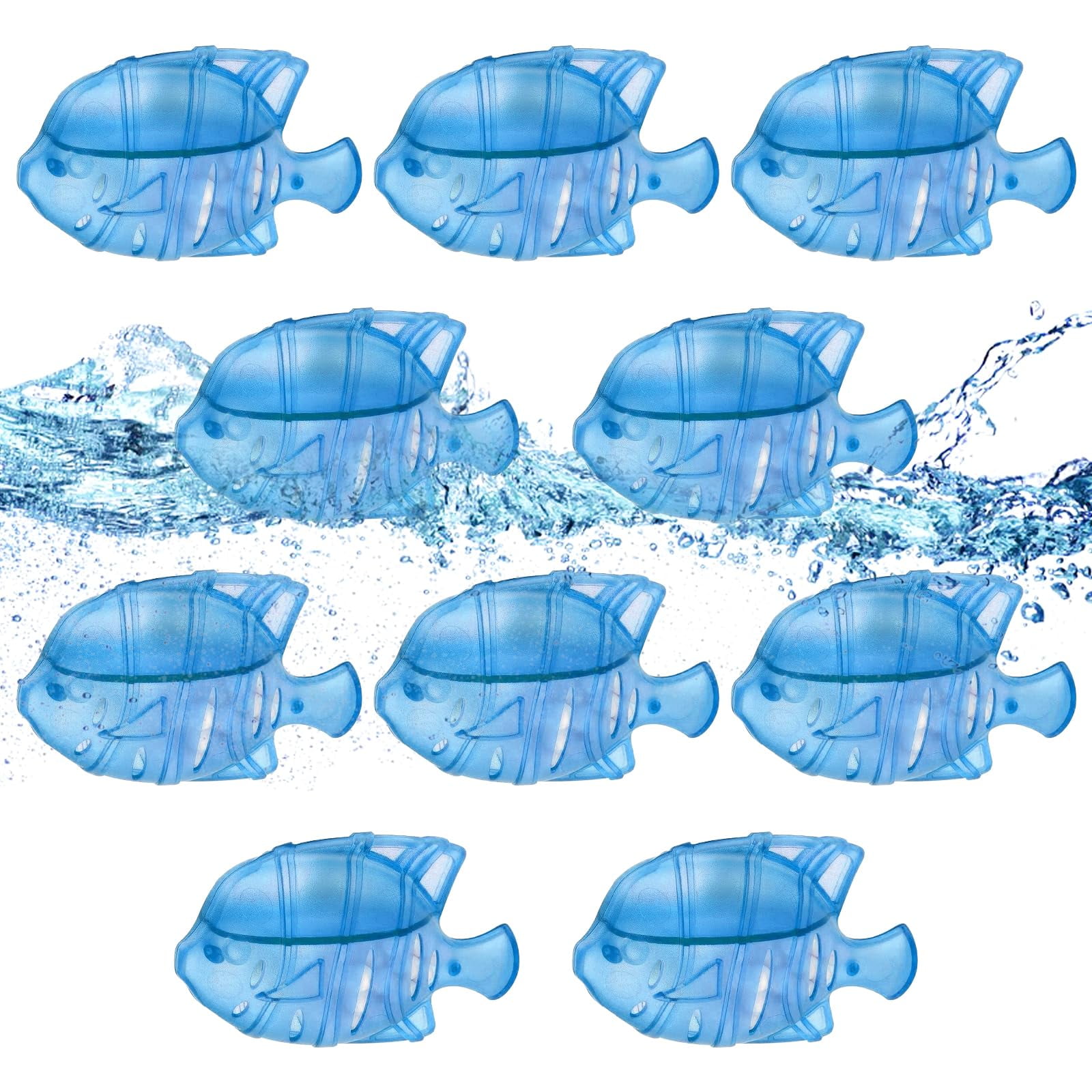 10 Pcs Humidifier Cleaner Fish, Universal Humidifier Tank Cleaner ...