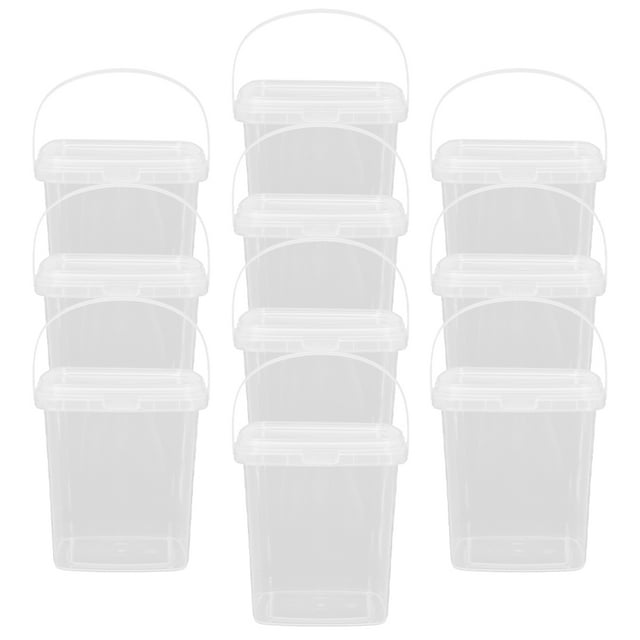 10 Pcs Ice Cream Bucket Containers Homemade Food Buckets Yogurt Bowls ...