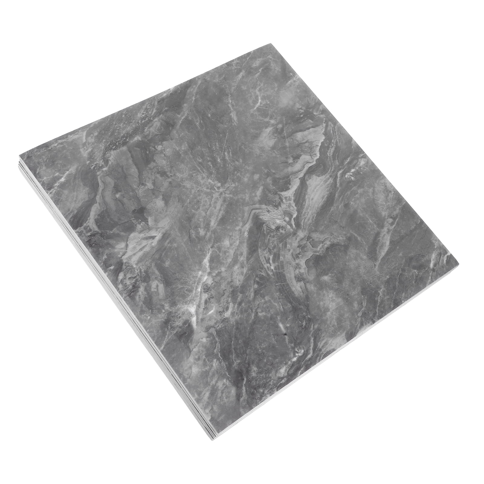 10 Pcs Imitation Porcelain Tiles 30.00X30.00X0.30CM Grey - Walmart.com