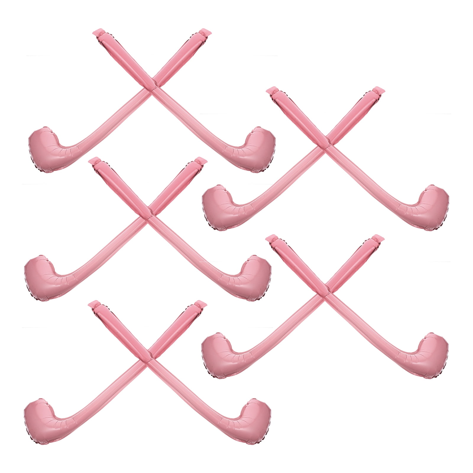 WORGEOUS Inflatable Golf Stick Balloon Party Decoration Pink 10Pcs ...