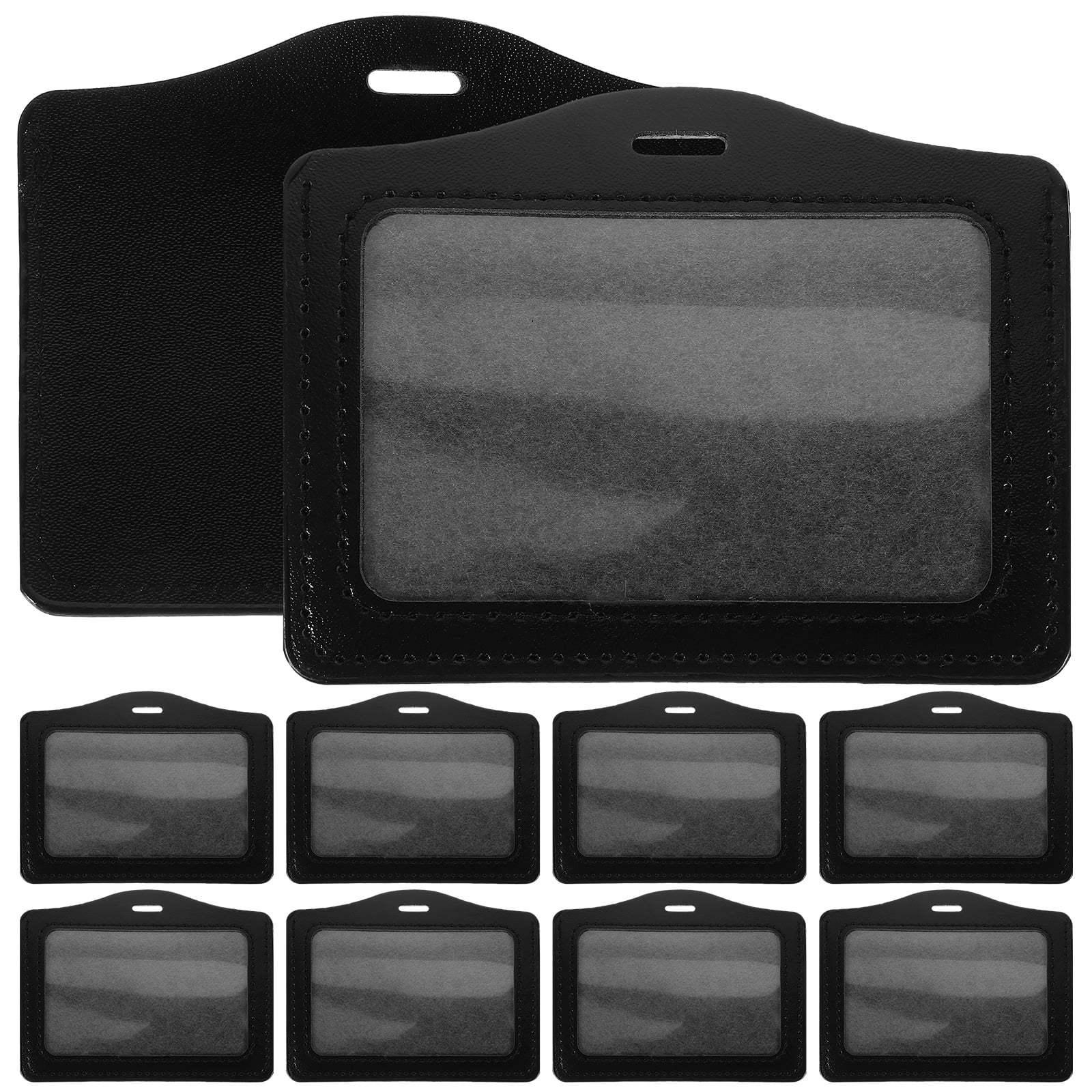 10 Pcs Insignia ID Card Holder Horizontal Badge Name Tag Holders ...