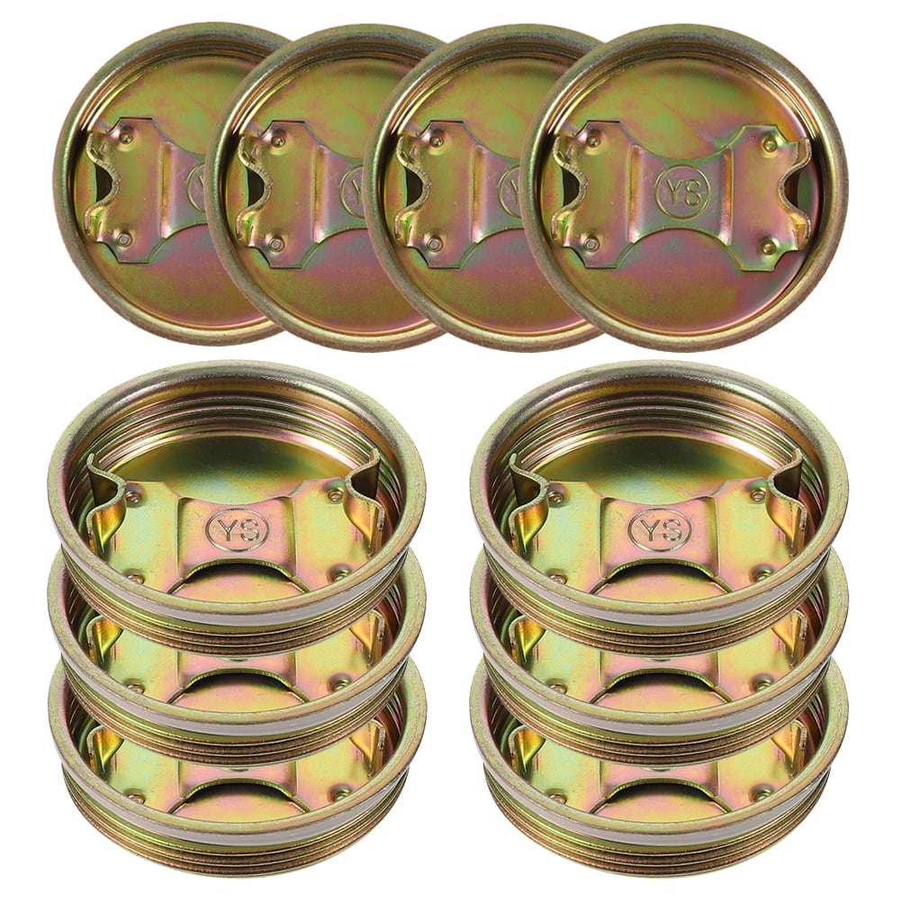 10 Pcs Iron Bucket Lid Barrel Caps Water Drum Plug Oil Drum Bung Caps ...