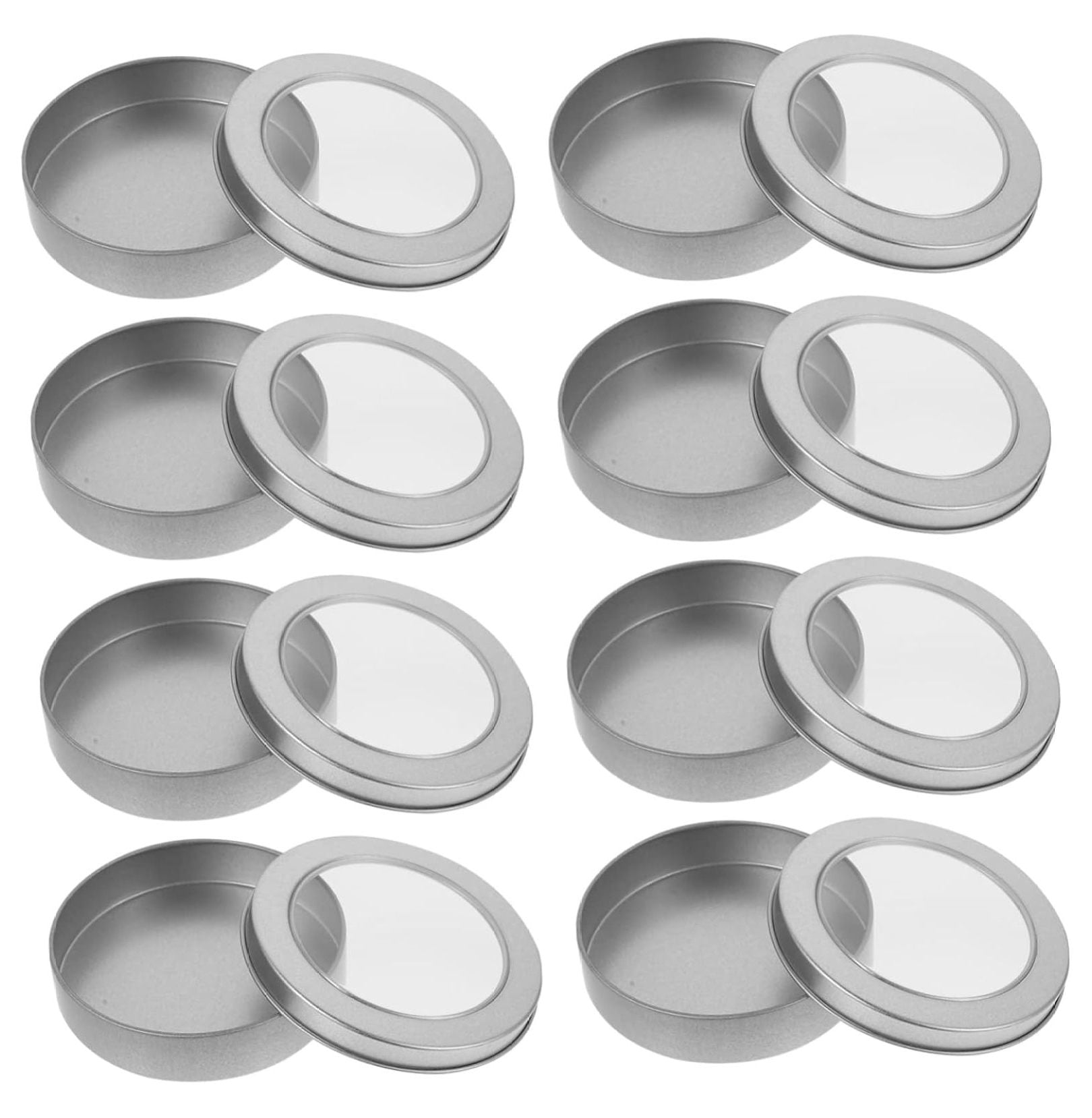 10 Pcs Iron Candy Storage Boxes Biscuit Containers Cookie Jars with ...
