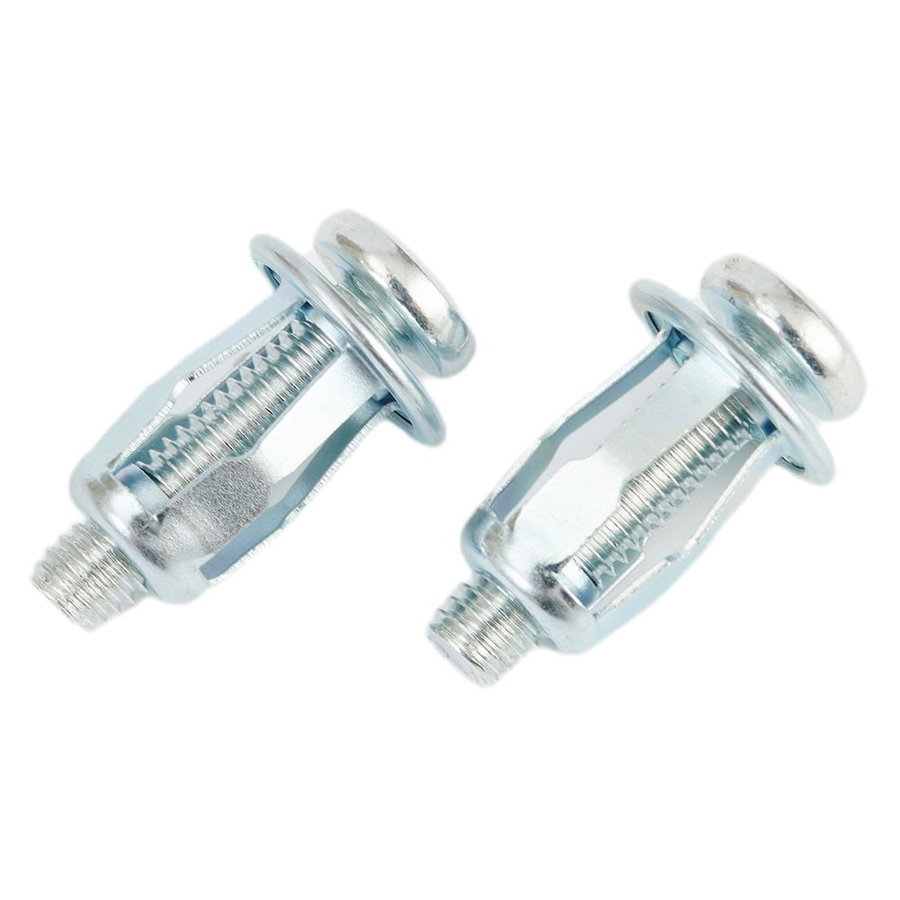 10 Pcs Jack Nut With Screw Metal Petal Bolt Hollow Metal Wall Nut ...