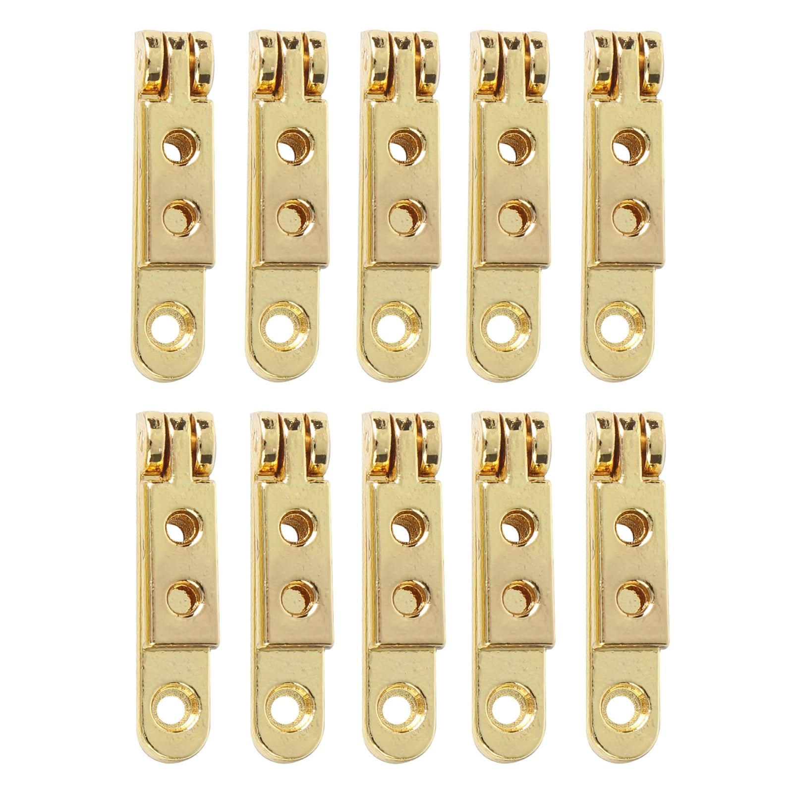 10 Pcs Jewelry Boxes Seven-letter Hinge Golden Hinge Barrel Hinge ...