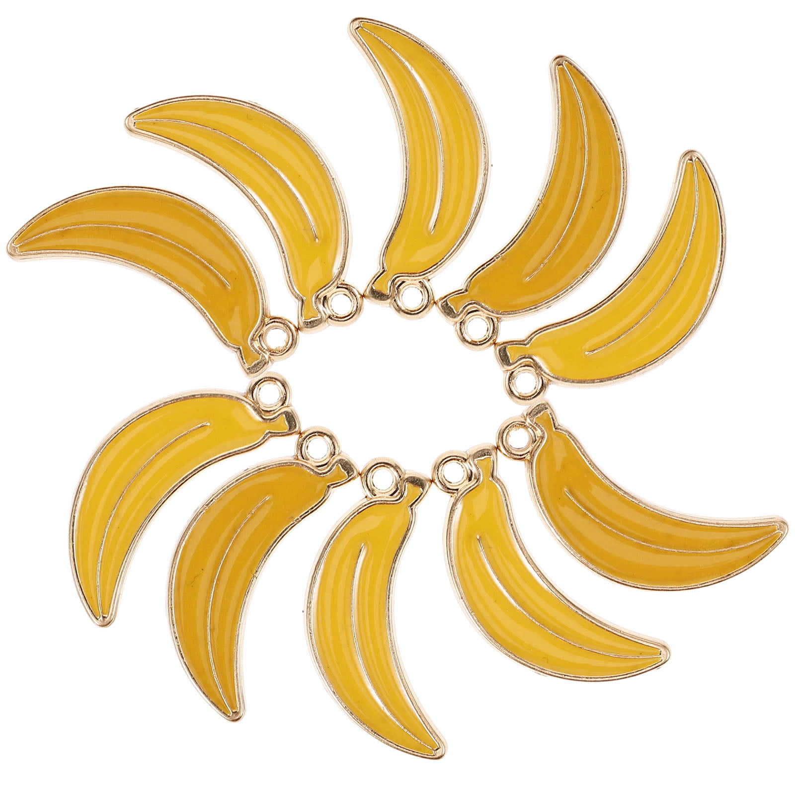 10 Pcs Jewelry Chains for Making Heart Charm Banana Pendant - Walmart.com