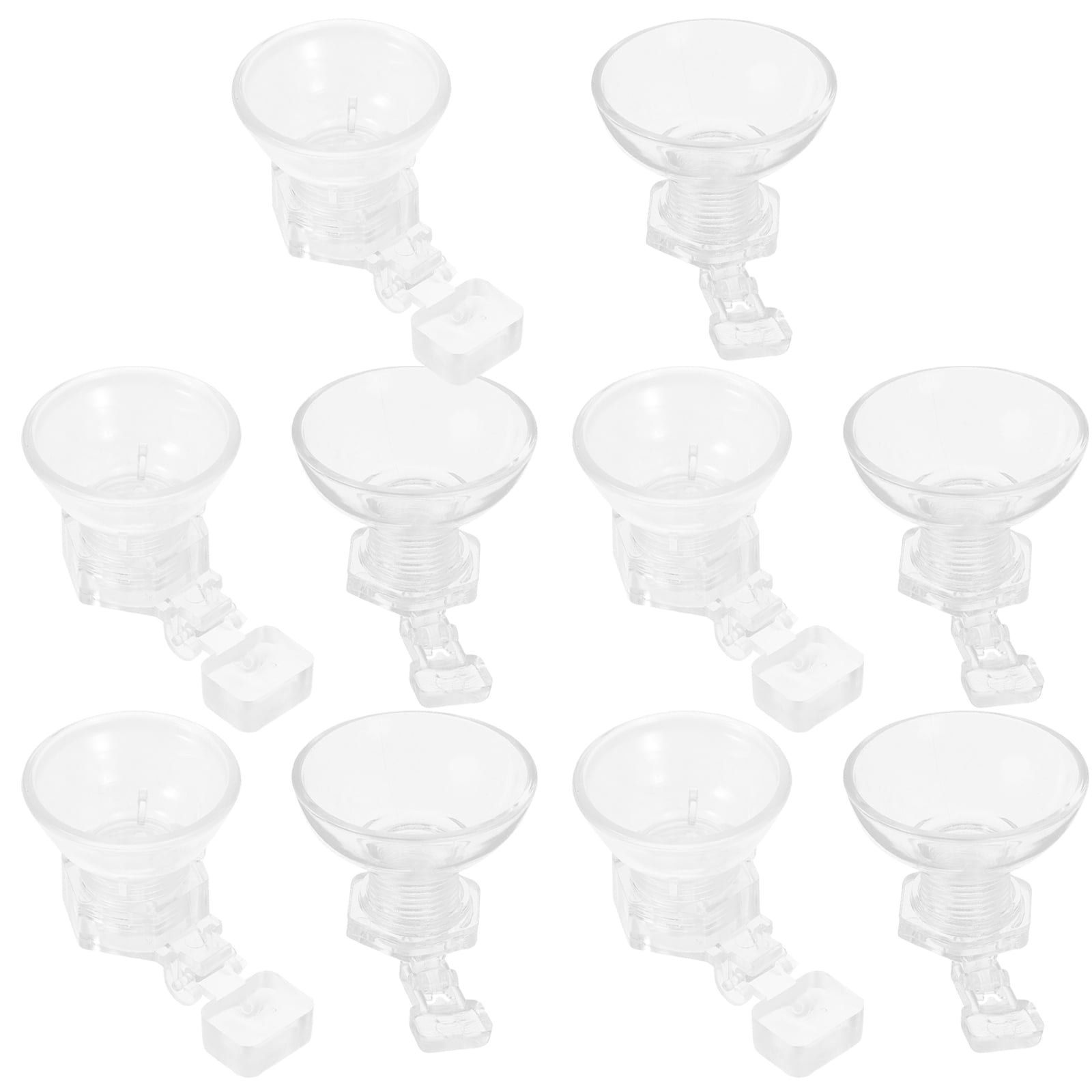 10 Pcs Kettle Funnel Water Tea Pot Funnels Electric Mini Clear Plastic ...