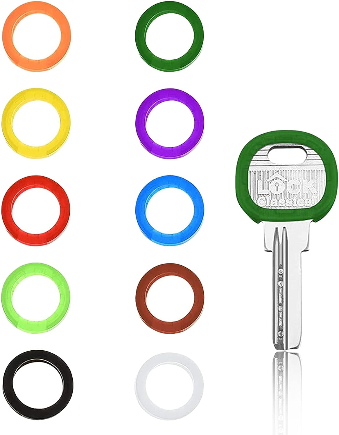10 Pcs Key Covers, 10 Assorted Colors Key Caps Covers Caps Key Toppers ... 10 Pcs Key Covers, 10 Assorted Colors Key Caps Covers Caps Key Toppers ...