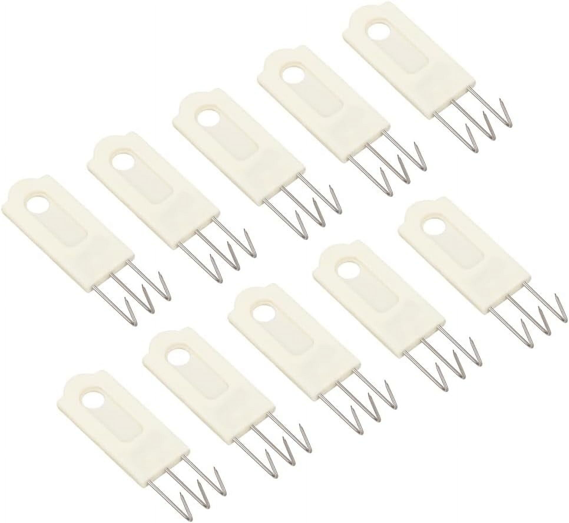 10 Pcs Knitting Claw Weights 3 Claws Knit Blocking Combs Universal Claw ...