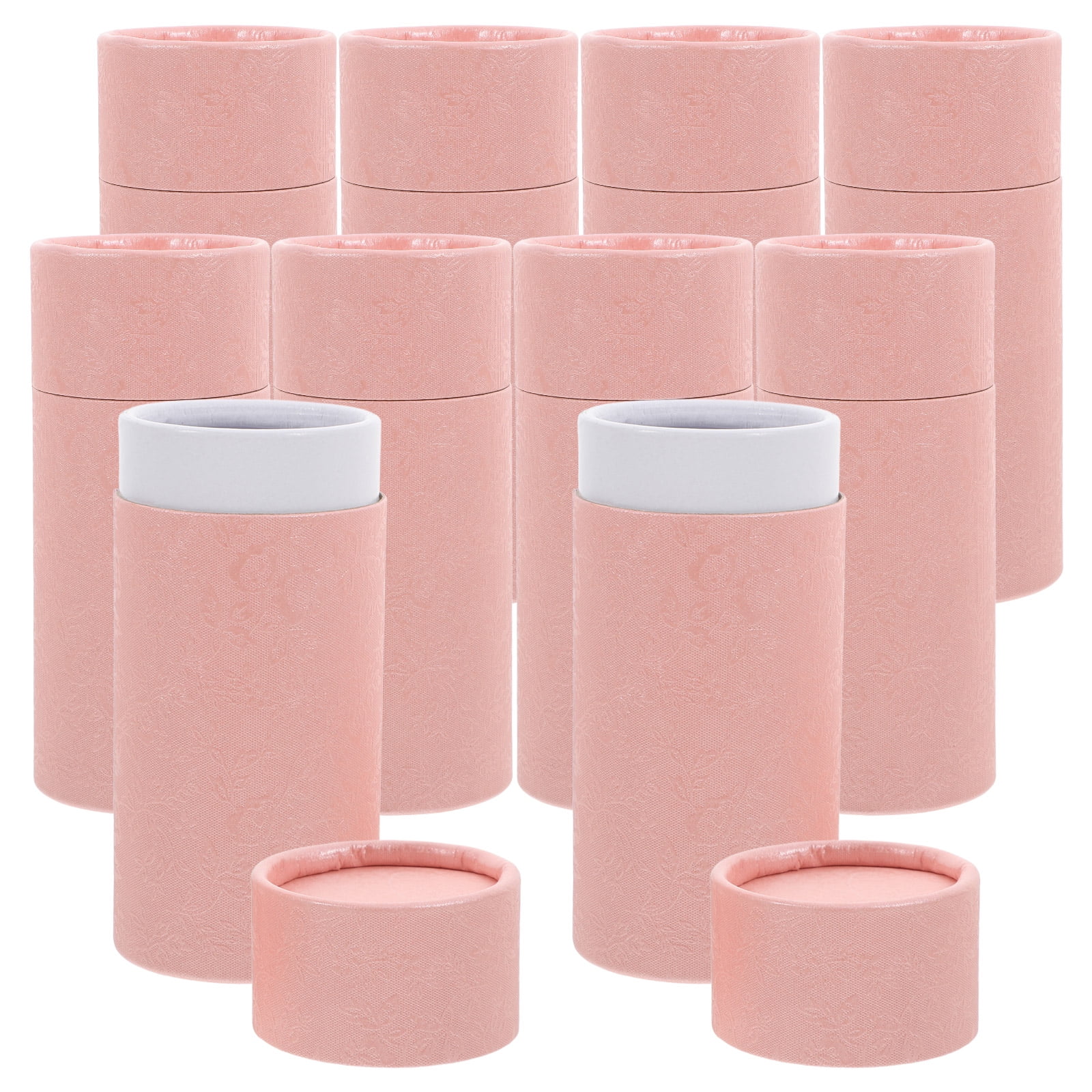 10 Pcs Kraft Paperboard Tubes Cardboard Confinement Toothbrush Clear ...